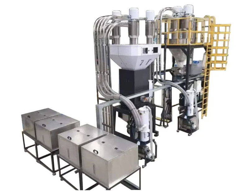 100Kg/H 50L Hopper Volume Powder Metering With Pneumatic Valve