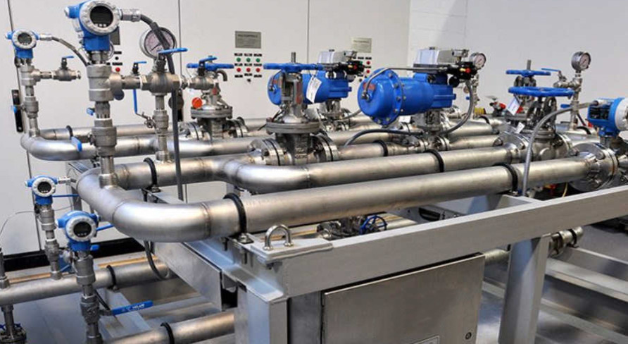 Manual / Automatic Liquid Metering System Modbus Metered Liquid ...