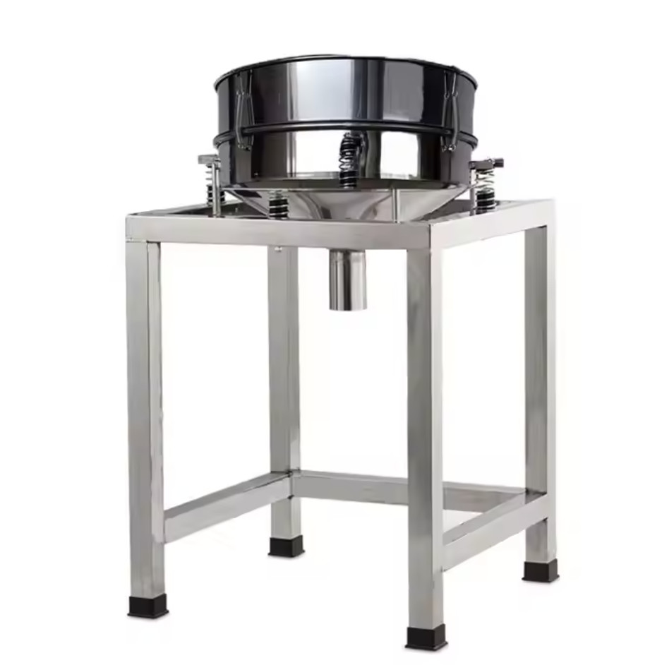 Precision Powder Sieve Machine High Frequency Vibrating Screen CE FCC