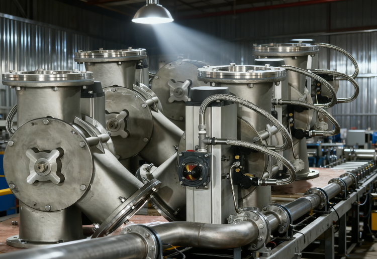 Industrial Efficiency Automatic Selector Valve with High Flow Rate and ...