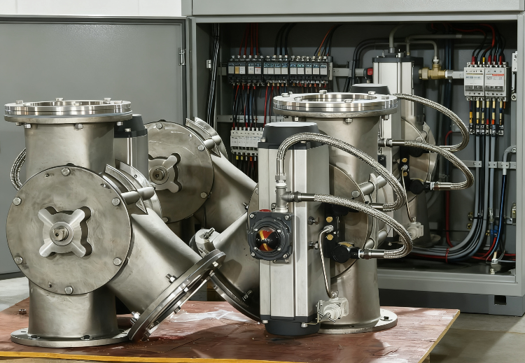 Inline Mounting Type Automatic Switching Valve with Threaded Connection ...